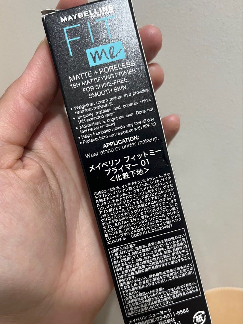 MAYBELLINE FIT ME PRIMER, Beauty & Personal Care, Face, Makeup on Carousell
