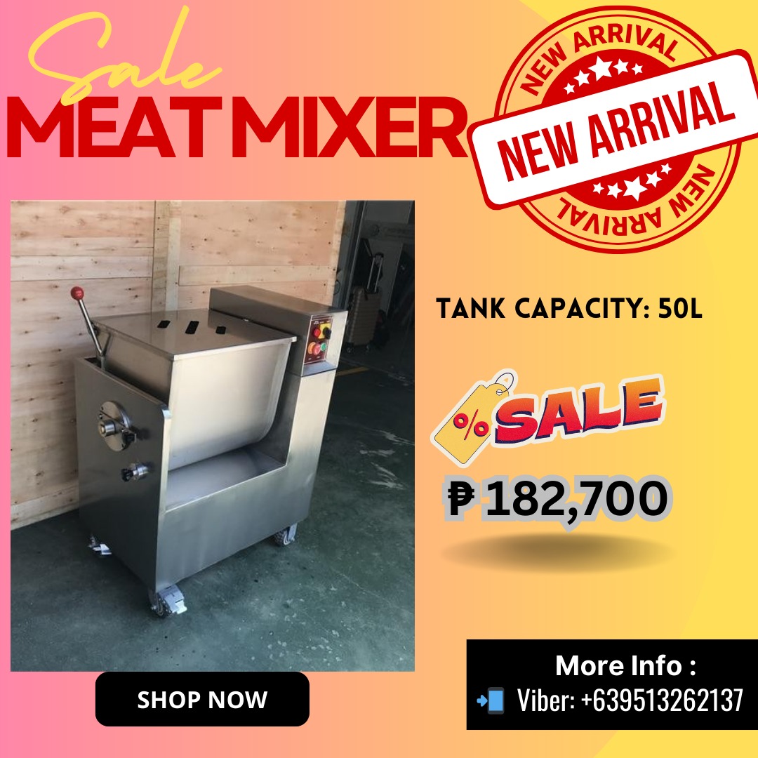 MEAT MIXER Tank Capacity: 50L, Commercial & Industrial, Industrial ...