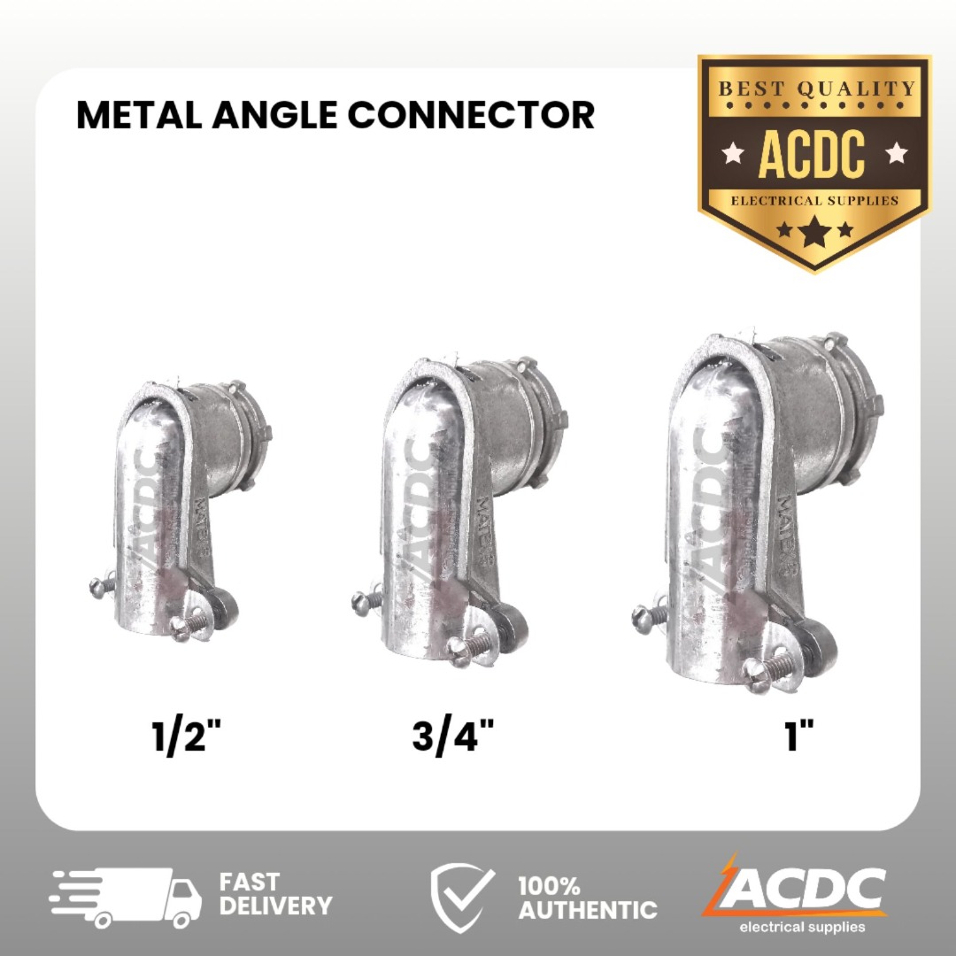 Metal Angle Connector For Pipes And Flexible Conduit Fittings ...