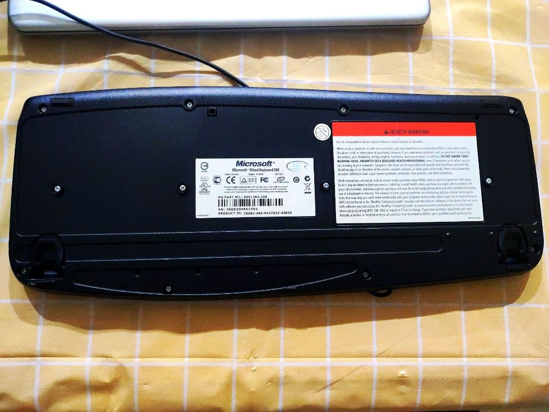 Microsoft Wired Keyboard 500, Computers & Tech, Parts & Accessories ...