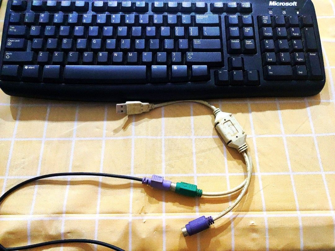 Microsoft Wired Keyboard 500, Computers & Tech, Parts & Accessories ...