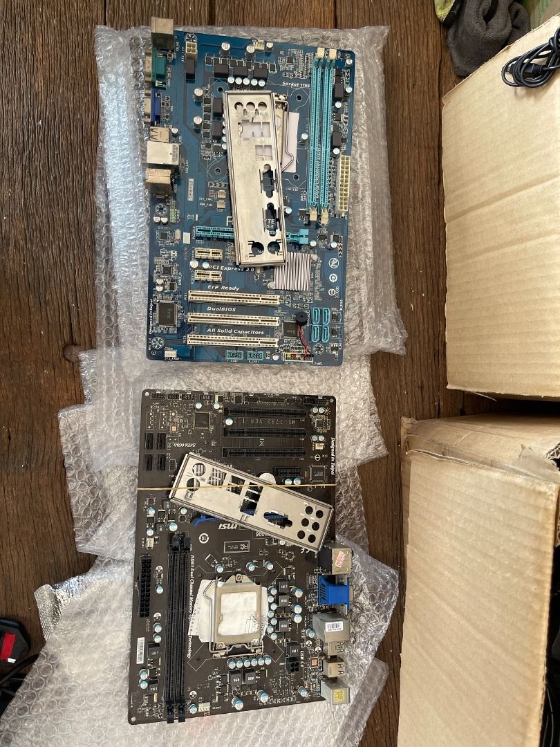 mobo motherboard for desktop pc h61/h81/b250m ddr3/ddr4 lga 1155/1151 ...