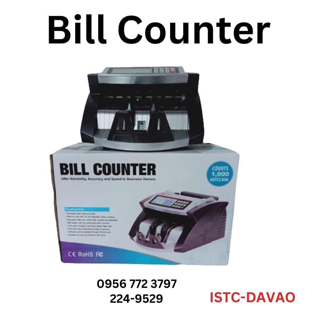 Model DB-6000E Automatic Bill Counter Machine, Money Counter Machine ...