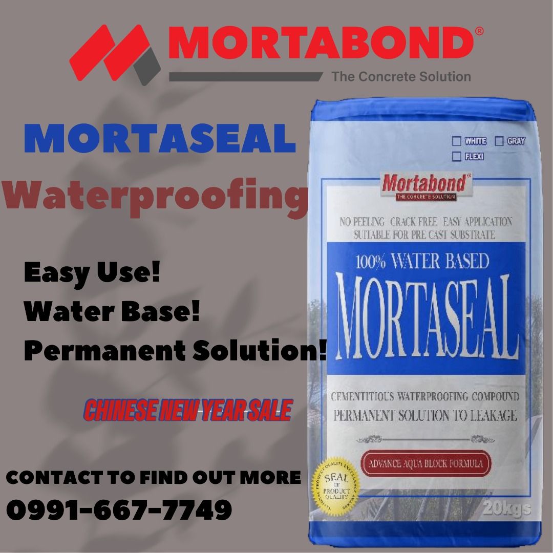 Mortaseal Cementitious Waterproofing, Commercial & Industrial ...