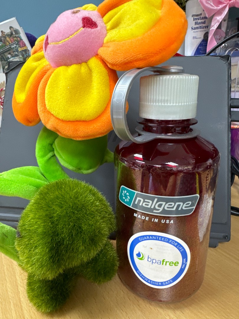 Nalgene Red Water Bottle (Narrow Mouth), Everything Else on Carousell