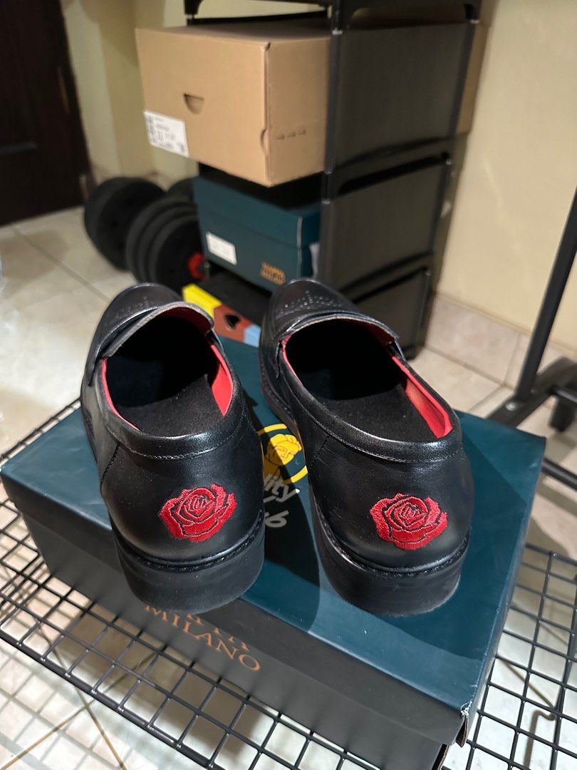 Nappa Milano X Reality Club | Crimson Club Penny, Fesyen Pria, Sepatu ...