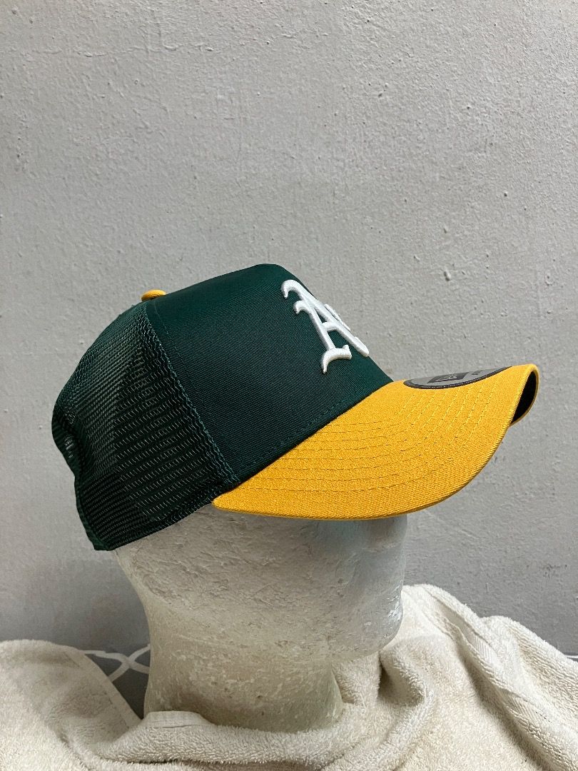 New Era Trucker Oakland Athletics 2 Tone Yellow Top Cap ( Japan Release ...