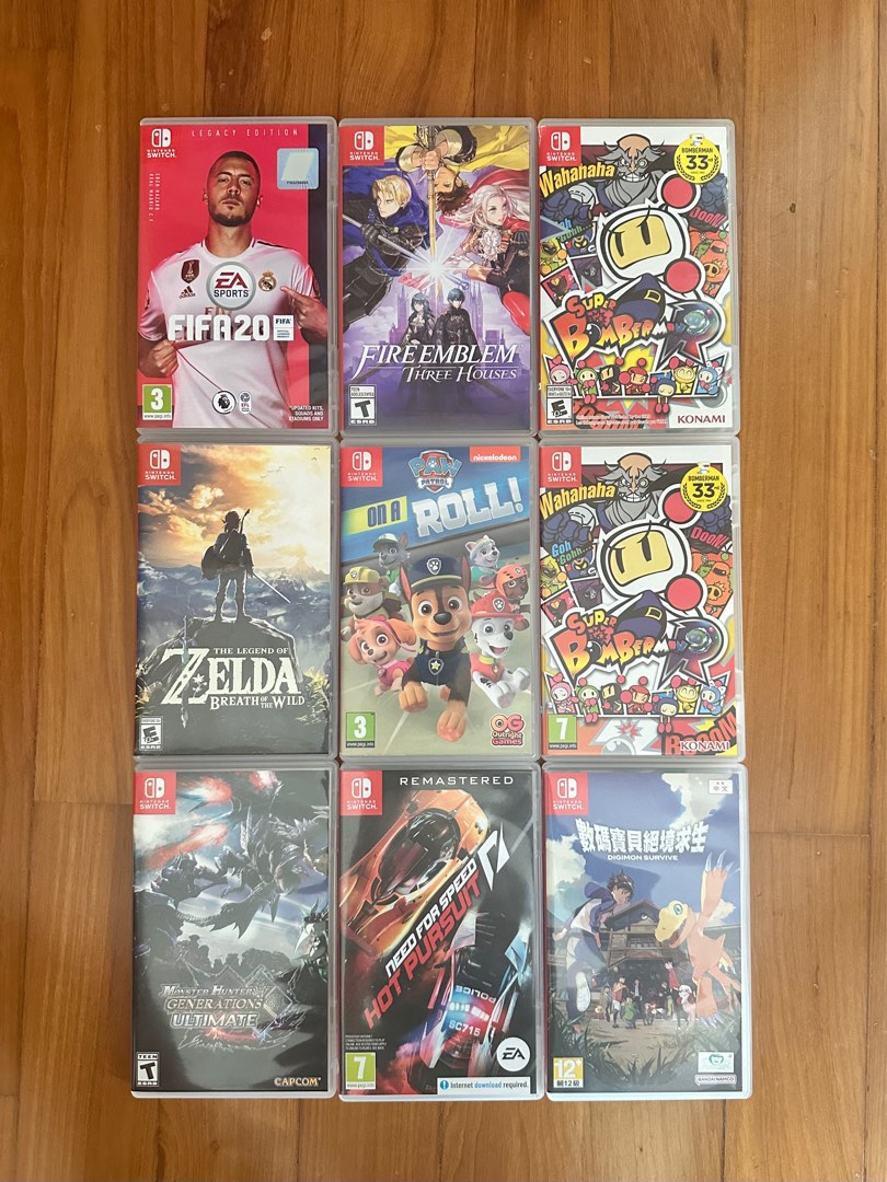 Nintendo Switch game FIFA 20 / Fire Emblem three houses / Super ...