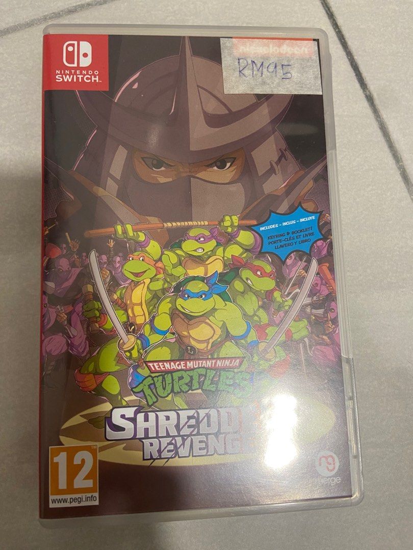 Nintendo Switch Ninja Turtles, Video Gaming, Video Games, Nintendo on ...