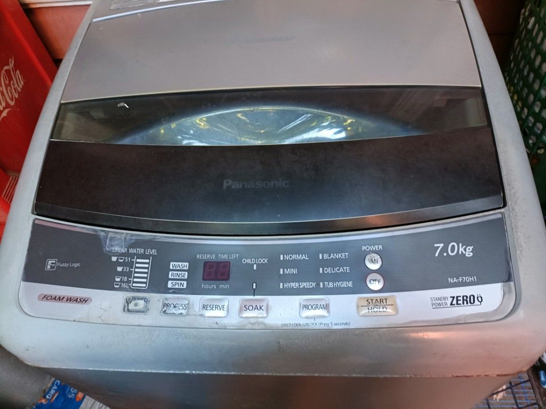 PANASONIC AUTOMATIC WASHING MACHINE MODEL NA-F70H1 (DEPECTIVE) BOARD ...