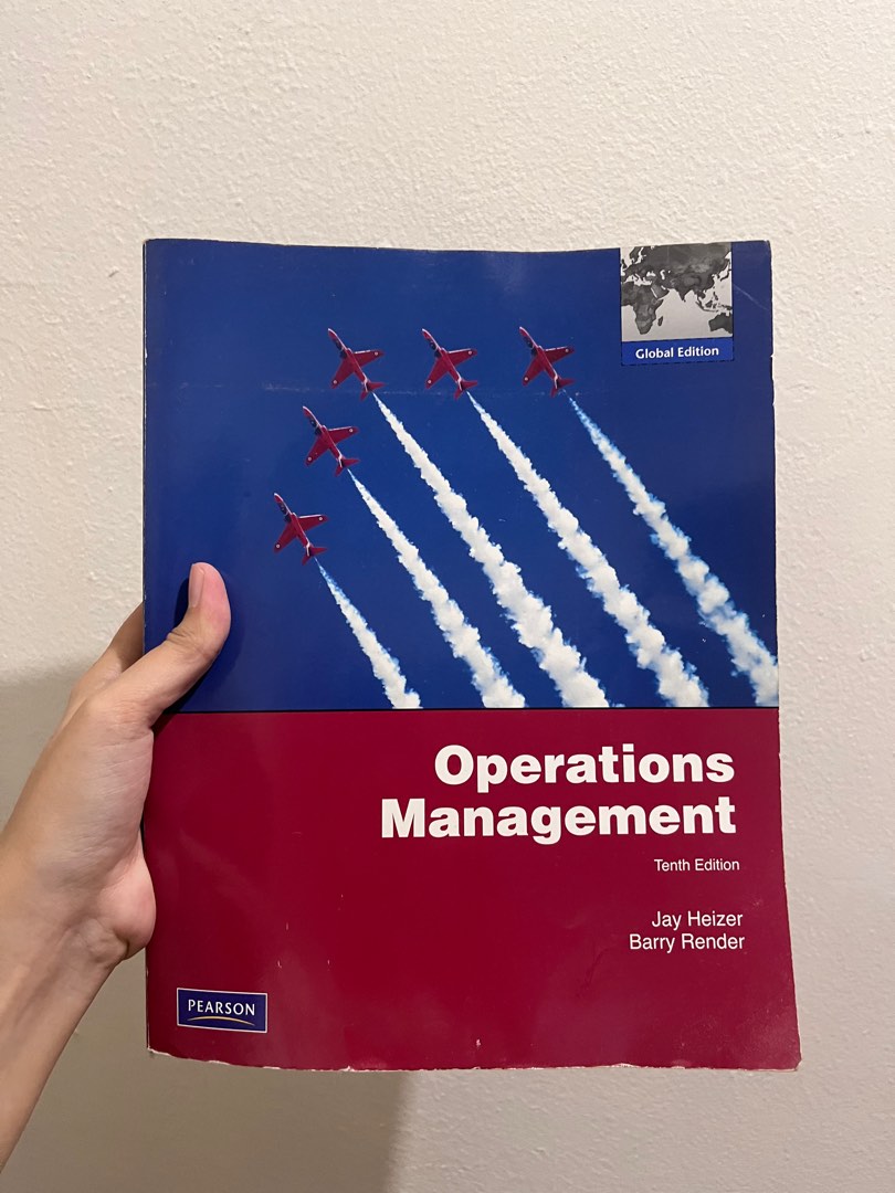 Pearson Operations Management 10th Edition, Hobbies & Toys, Books ... Pearson Operations Management 10th Edition, Hobbies & Toys, Books ...
