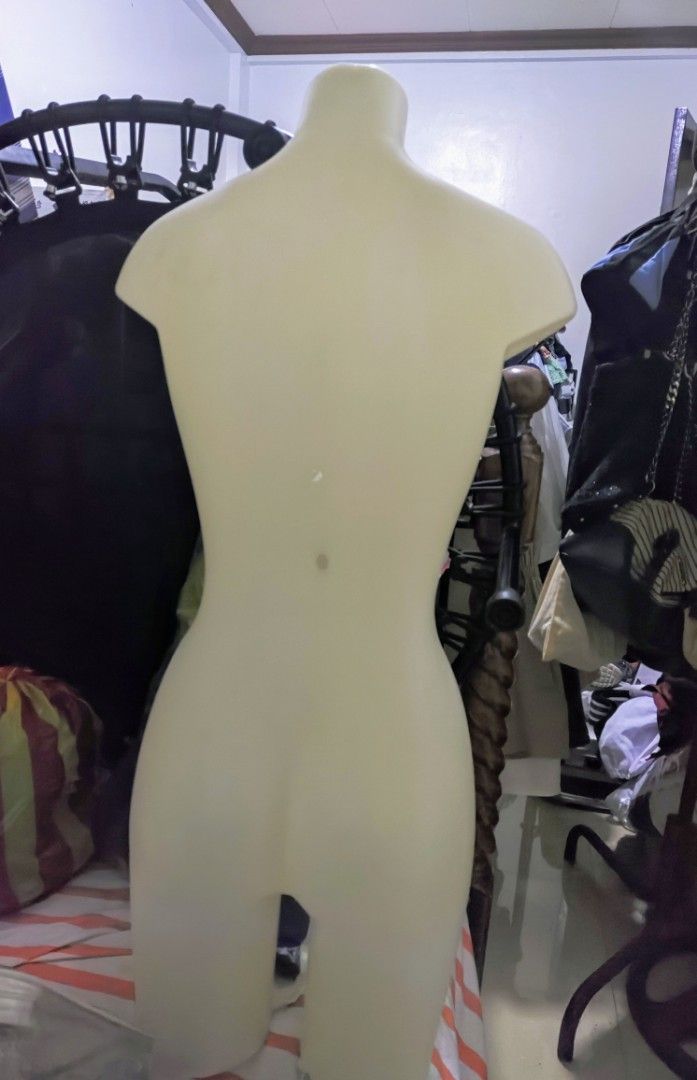 Plastic half body Mannequin, Everything Else, Others on Carousell