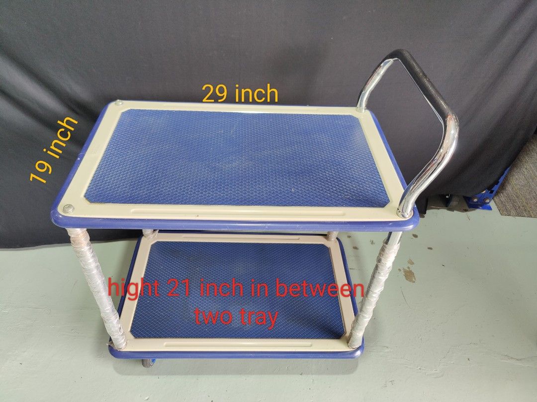 Prestar trolley double deck single handle 150kg (made in Japan), Announcements on Carousell