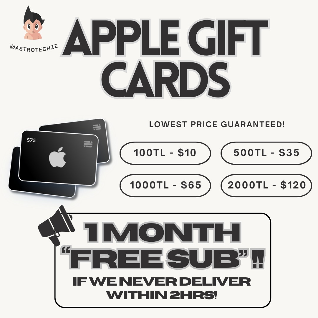 🔥PROMO!!🔥APPLE Gift Cards!, Video Gaming, Gaming Accessories, Game Gift ...