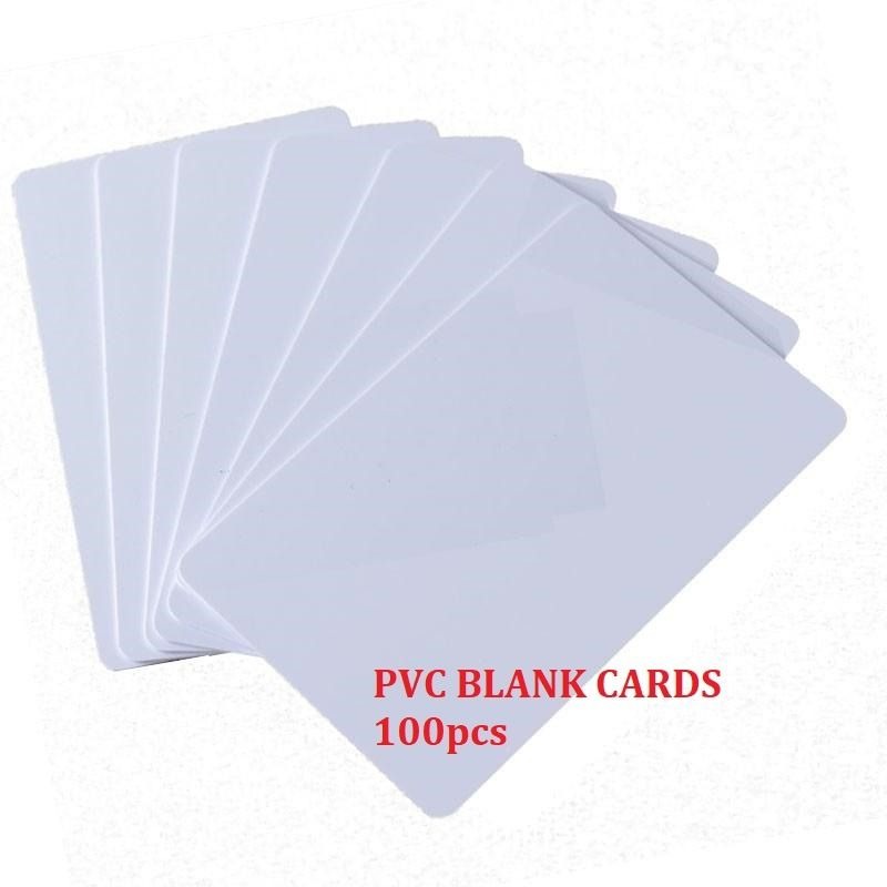 PVC CARD, PVC ID CARD, PVC BLANK CARD (100 PCS), Computers & Tech ...