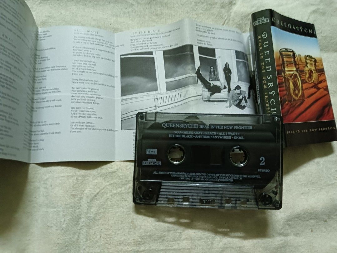 Queensryche - Here in the frontier now, Hobbies & Toys, Music & Media ...