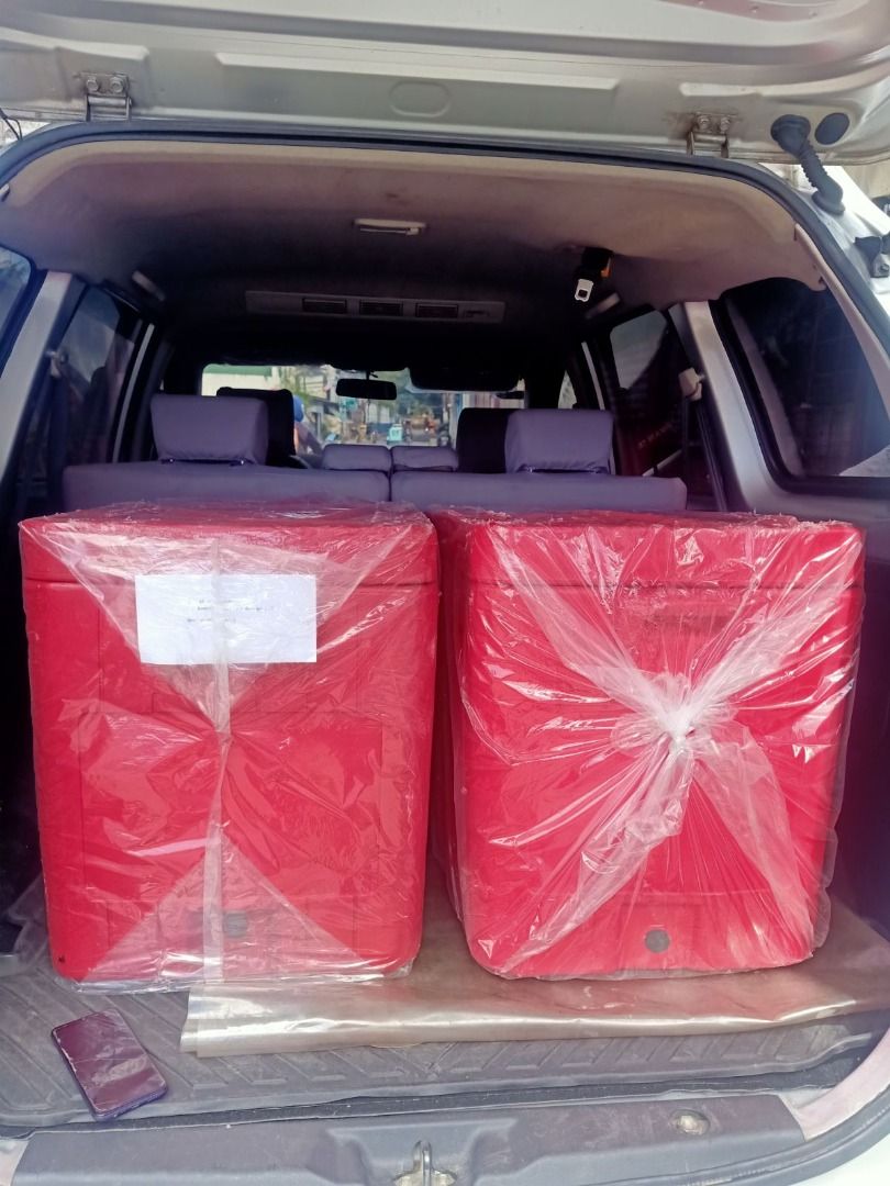 RED COOLER BOX GOOD QUALITY, Commercial & Industrial, Construction ...