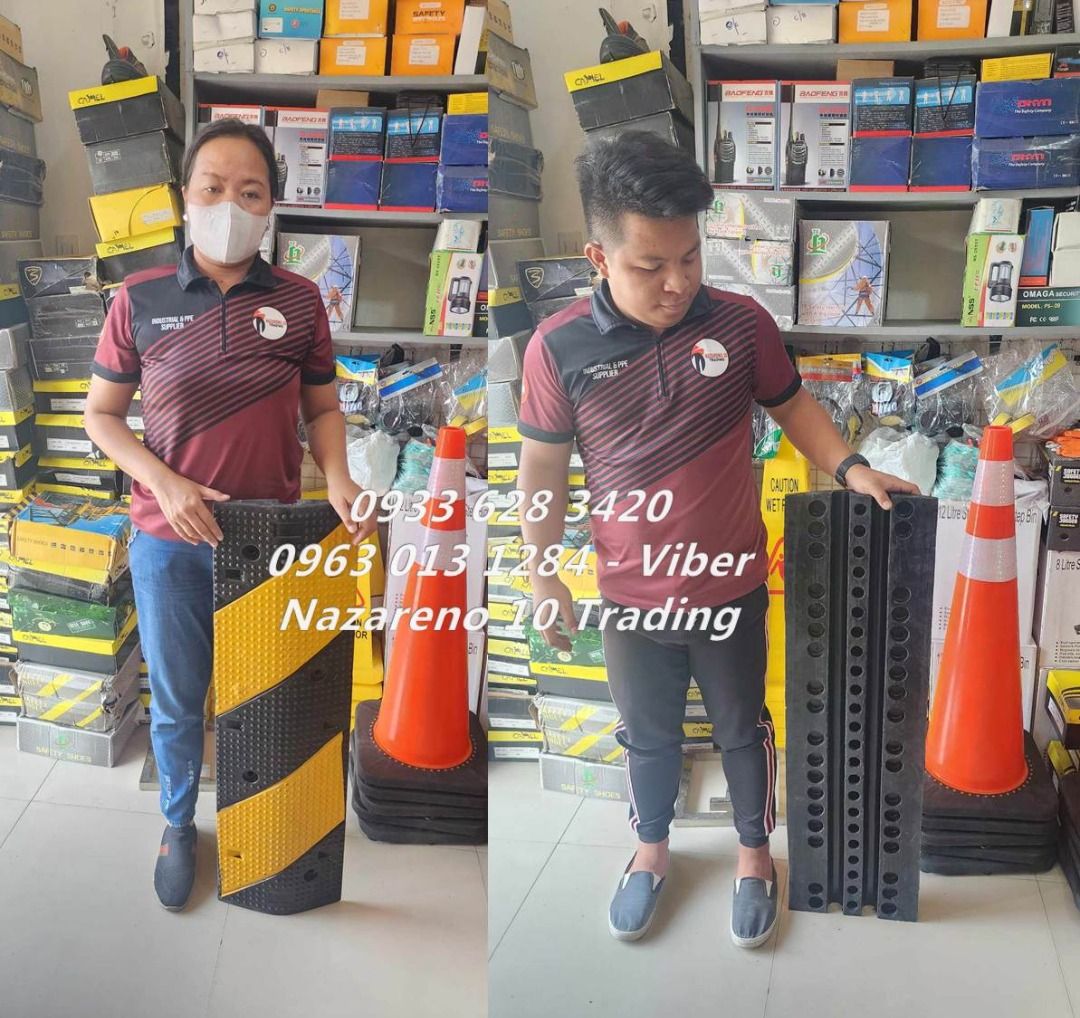 RUBBER HUMPS WITH CABLE PROTECTOR, Commercial & Industrial, Industrial ...