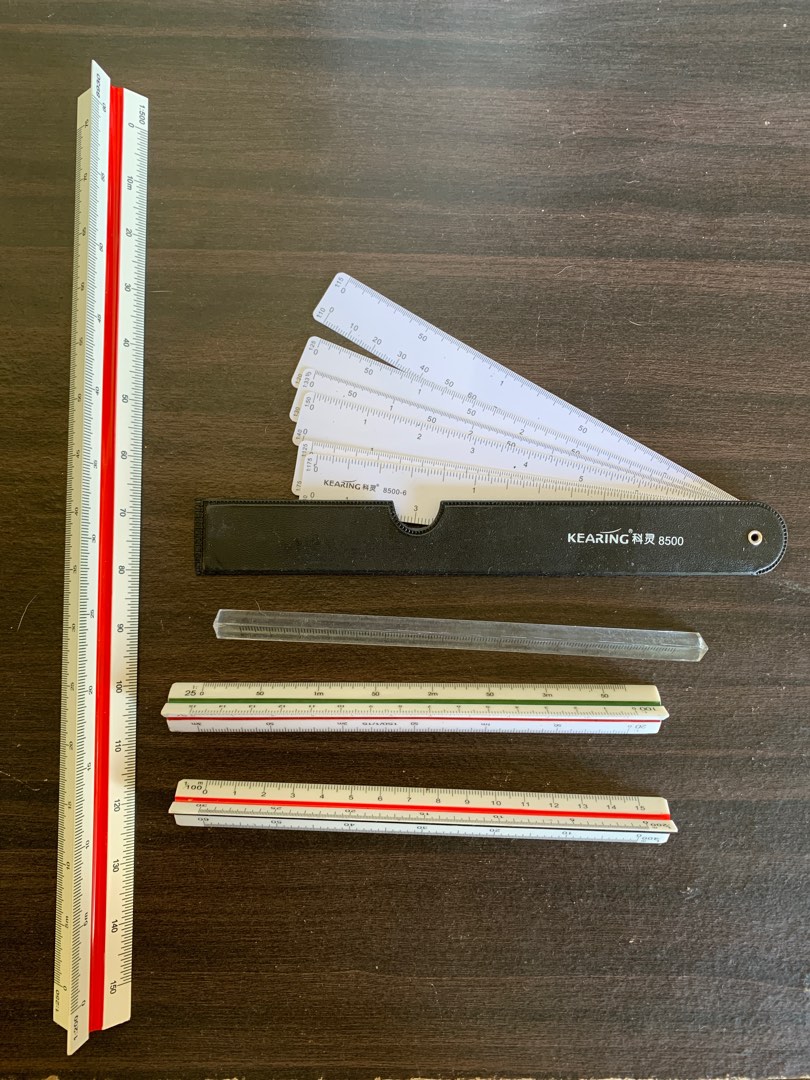 Scale Ruler, Hobbies & Toys, Stationary & Craft, Art & Prints on Carousell