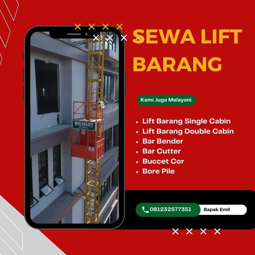 Sewa Alat Proyek Lift Barang Single Cabin 1- 2 Ton Bisa Nego Kota ...