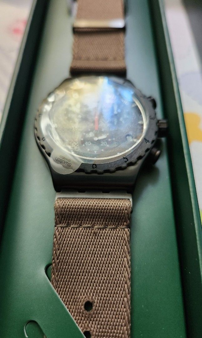 Swatch Bonfire, Men's Fashion, Watches & Accessories, Watches on Carousell