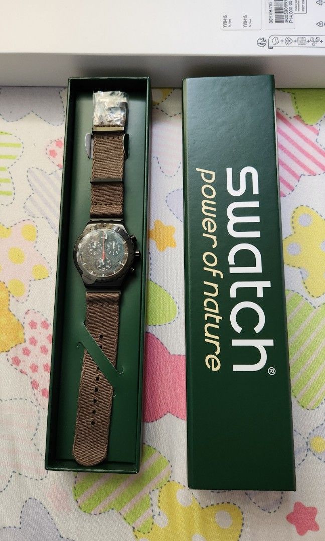 Swatch Bonfire, Men's Fashion, Watches & Accessories, Watches on Carousell