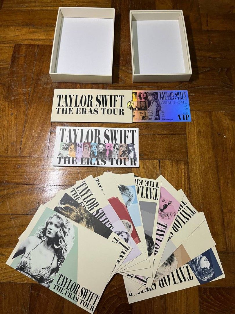 Taylor Swift Eras Tour Collectible Taylor Swift Sticker + Postcard Set ...