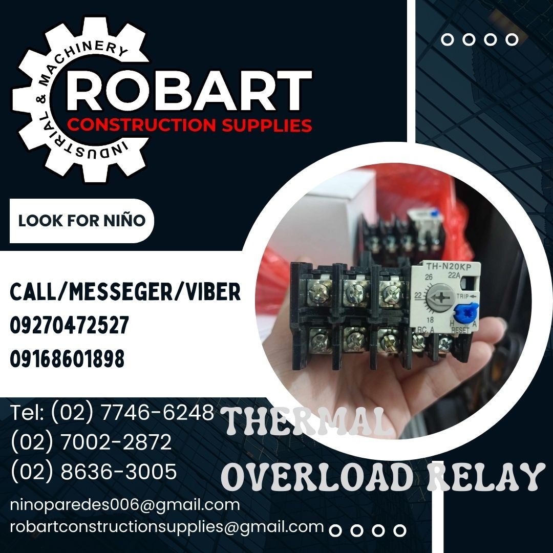 THERMAL OVERLOAD RELAY, Commercial & Industrial, Construction Tools ...