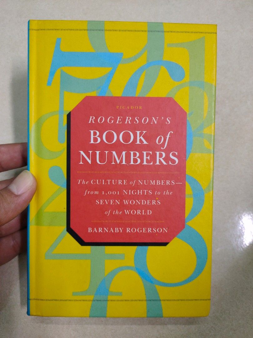 [Used] Rogerson's Book of Numbers: The Culture of Numbers (Nonfiction ...