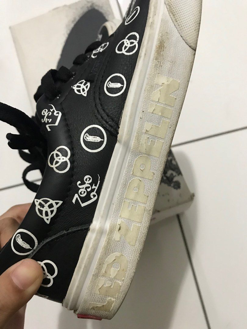 Vans X Led Zeppelin, Women's Fashion, Footwear, Sneakers on Carousell