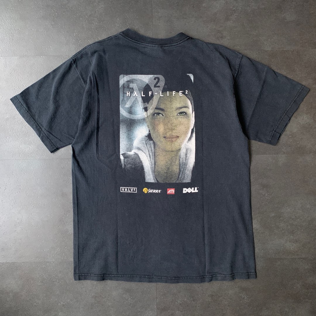 Vintage 2000s Half Life 2 Video Game Tee Shirt Rare, Men's Fashion ...