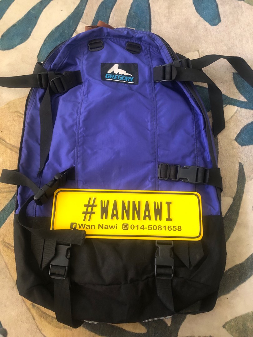 Vintage Gregory Backpack (blue label), Men's Fashion, Bags, Backpacks ...