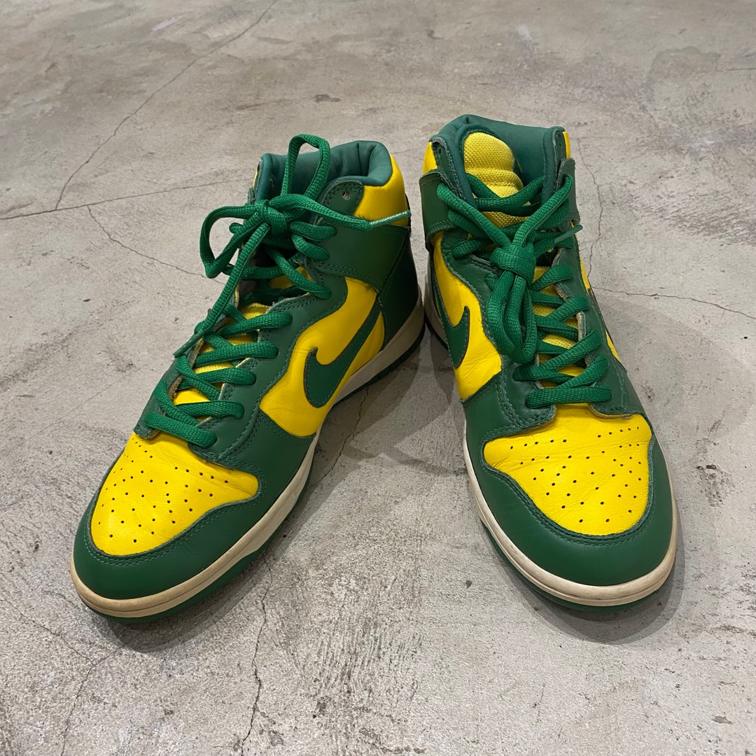 Vintage Nike Dunks Brazil, Men's Fashion, Footwear, Sneakers on Carousell