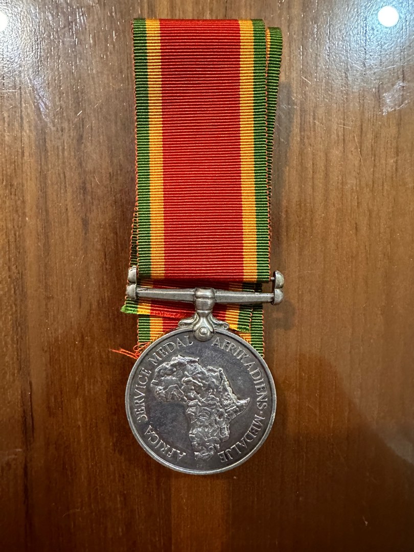 Vintage Original Silver WW2 Africa Service Medal, Hobbies & Toys ...