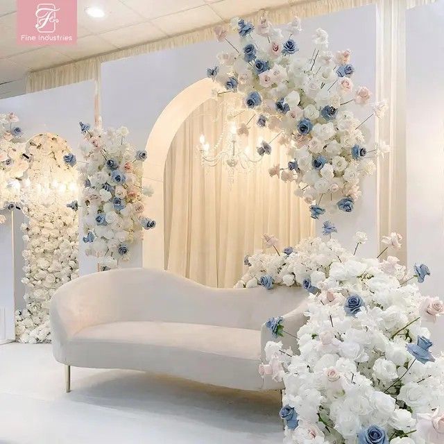 Wedding ceremony setup pakej perkahwinan pelamin garden theme church ...