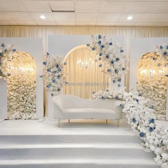 Wedding ceremony setup pakej perkahwinan pelamin garden theme church ...