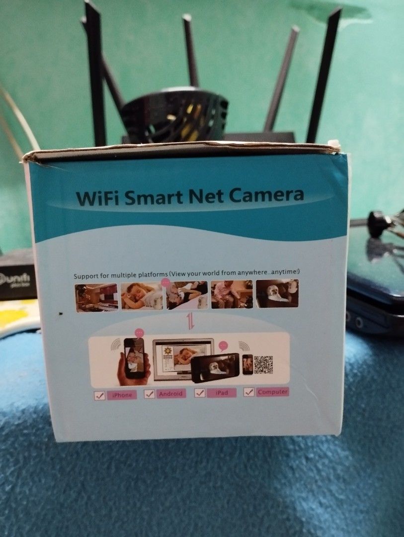 WiFi smart net camera, Furniture & Home Living, Security & Locks ...