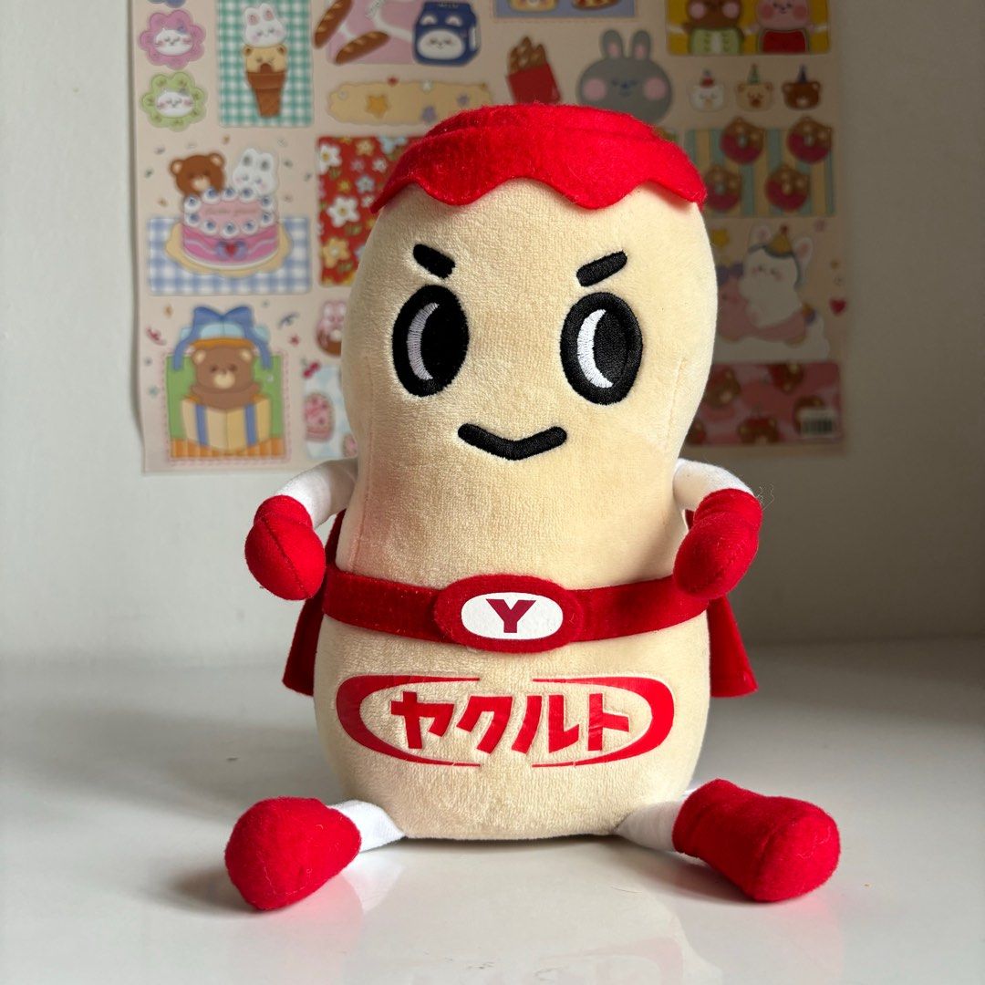 RARE Yakult cute plush | Japan yakult plush doll, Hobbies & Toys, Toys ...