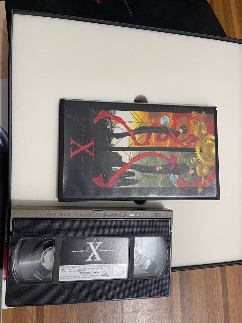 14 Clamp X / 1999 Movie Limited Collector's Edition VHS Box Set ...