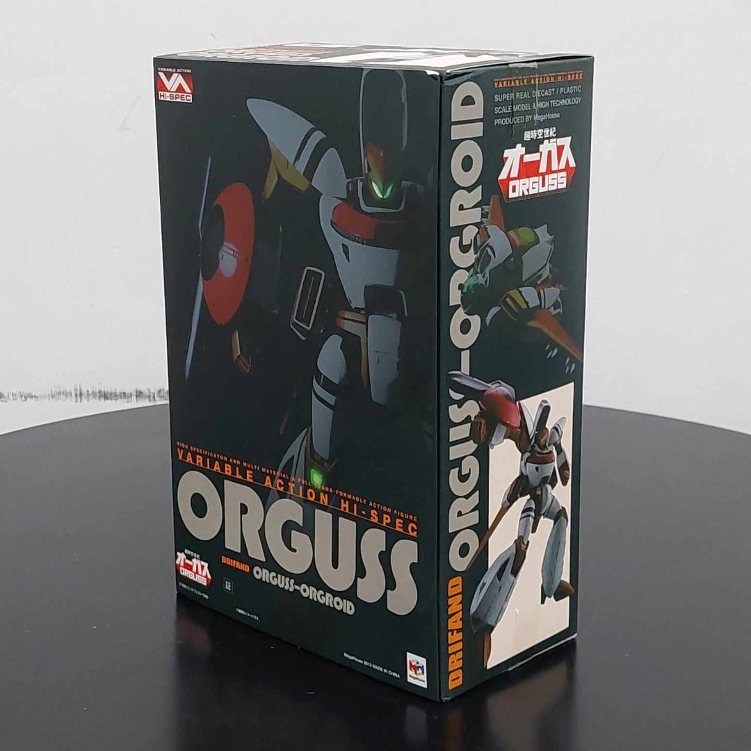 中古已開盒 Megahouse Variable Action Hi-Spec 超時空世紀 Orguss Orguss-orgroid, 興趣 ...