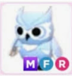 ADOPT ME MFR SNOW OWL, Video Gaming, Video Games, Others on Carousell