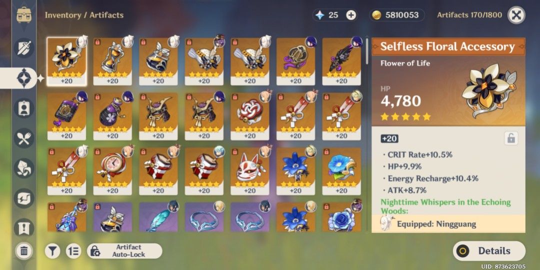 AR49 Yoimiya (Sig weapon) Raiden (Sig weapon) Genshin account, Video ...