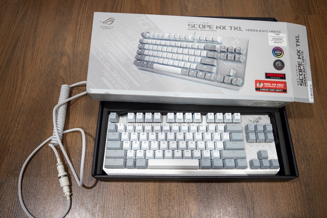 Asus ROG Scope NX TKL – NX Red Switch, Computers & Tech, Parts ...