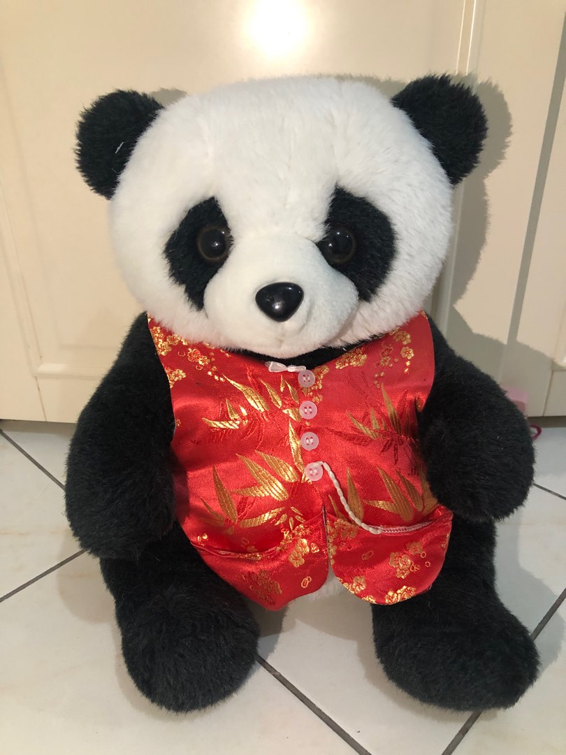 Authentic Chinese traditional panda doll, Hobbies & Toys, Toys & Games ...