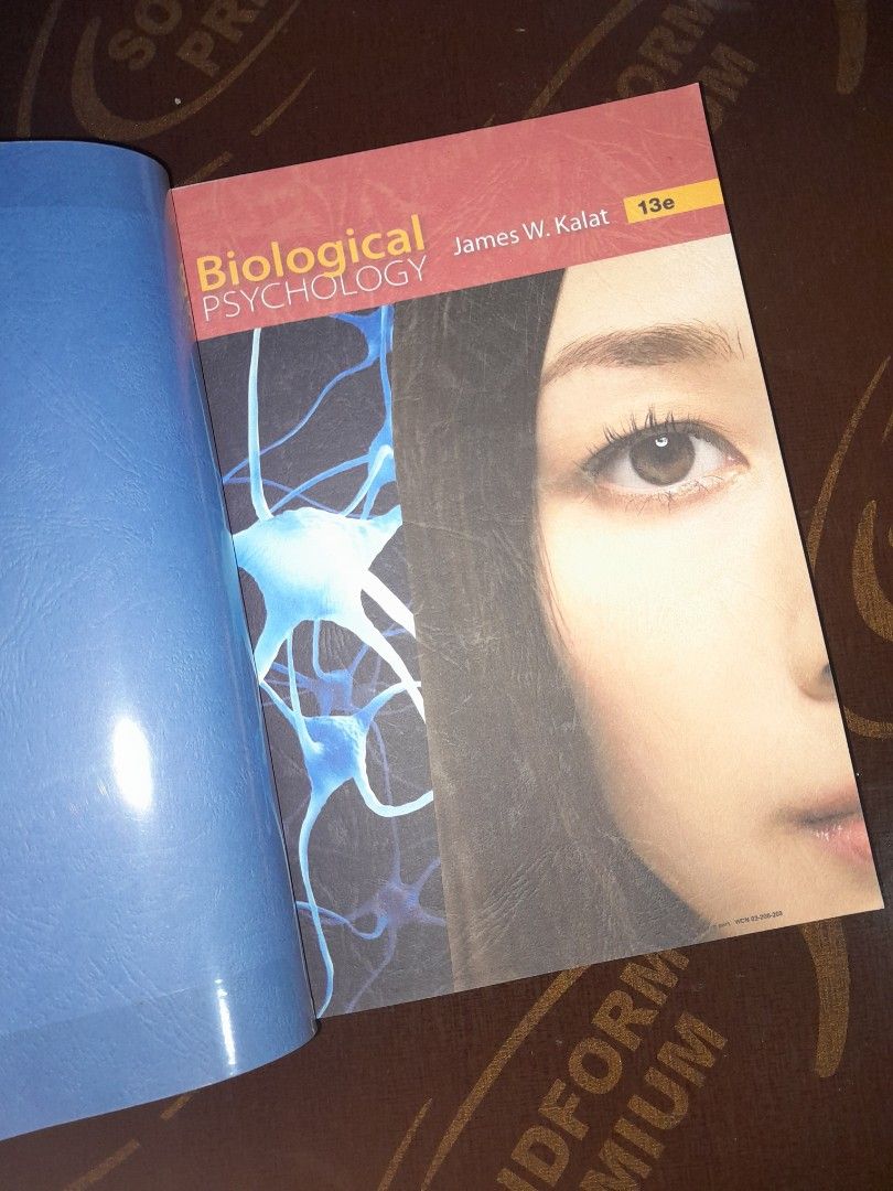 Biological Psychology (BioPsych) by James W. Kalat, 13th Ed., Hobbies ...