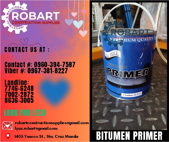 Bitumen Primer, Commercial & Industrial, Construction Tools & Equipment ...