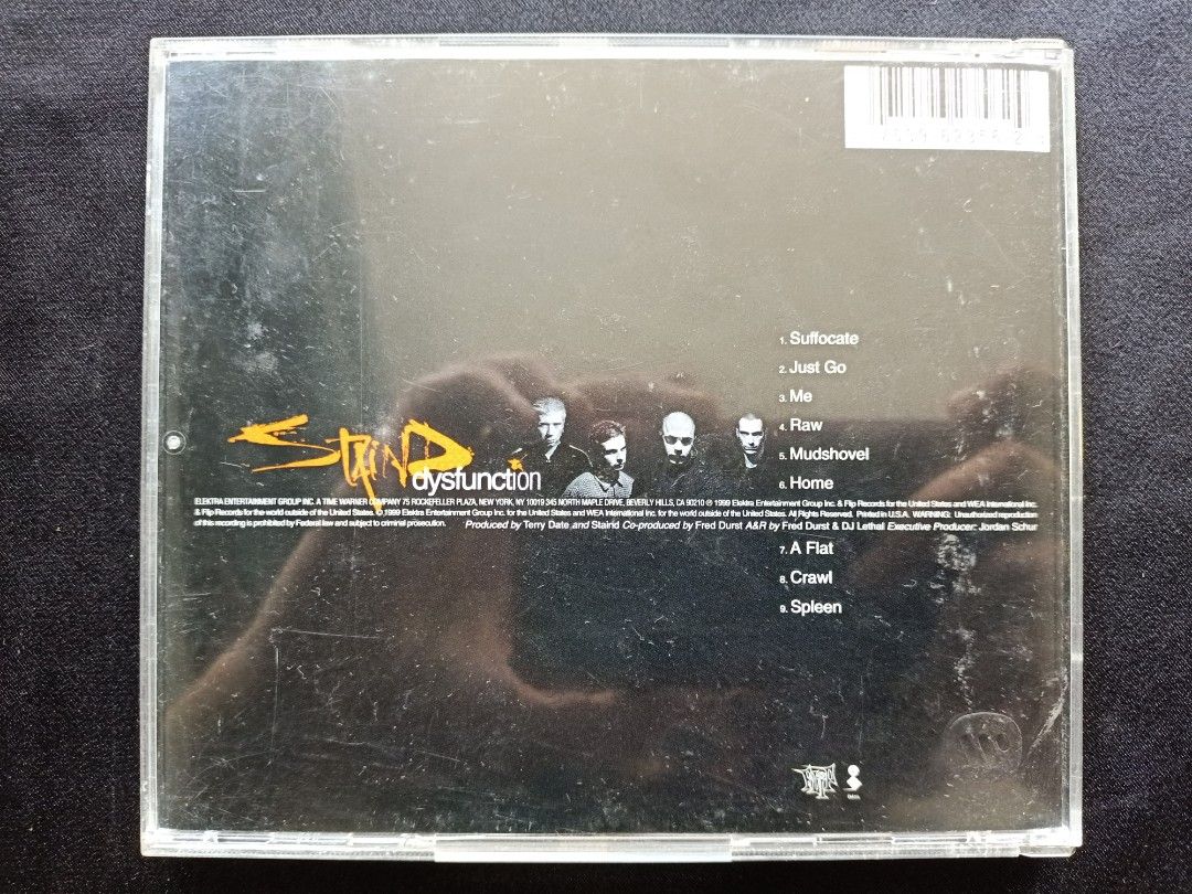 CD Staind : dysfunction, Hobbies & Toys, Music & Media, CDs & DVDs on ...