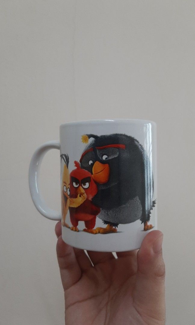 Colgate Angry Bird Ceramic Mug, Furniture & Home Living, Kitchenware ...