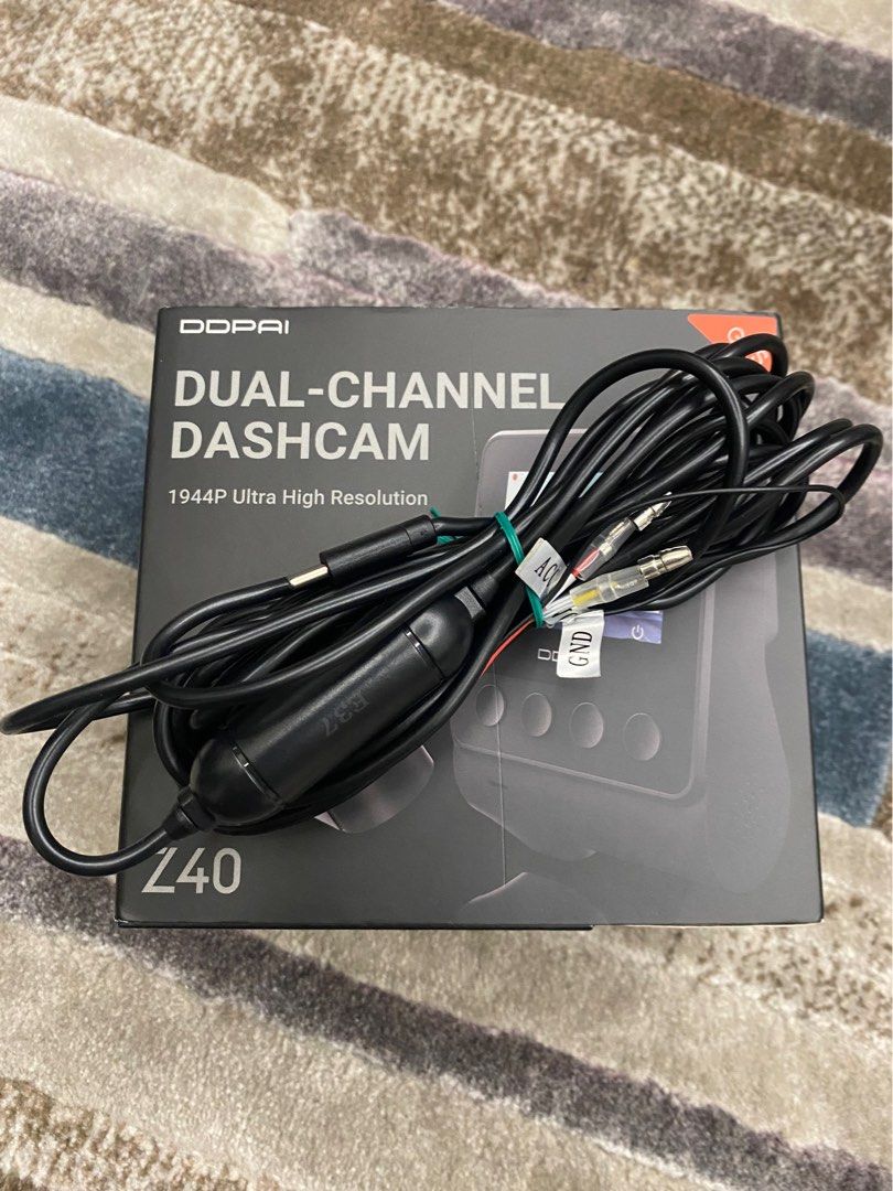 DDPAI Z40 (Front + Rear + GPS + Hardwire Kit), Auto Accessories on ...