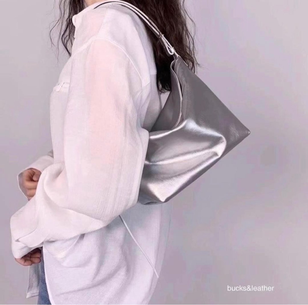 Elegant bucks & leather Shoulder bag. Made in Korea, Women's Fashion ...